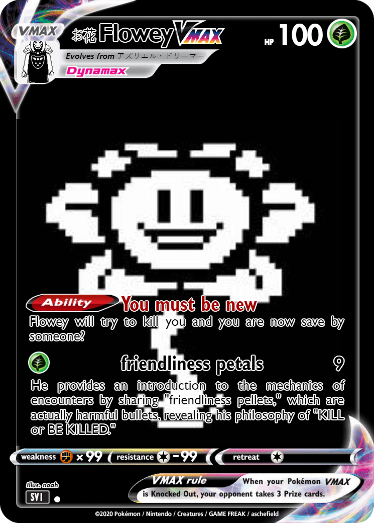 Flowey - the_maker | Pokécardmaker.net