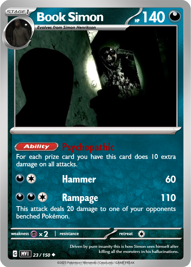 Book Simon - the_minernoob | Pokécardmaker.net