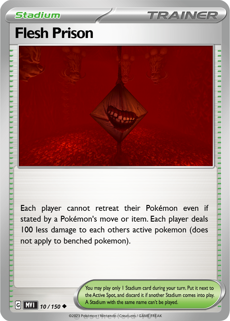 Flesh Prison - the_minernoob | Pokécardmaker.net