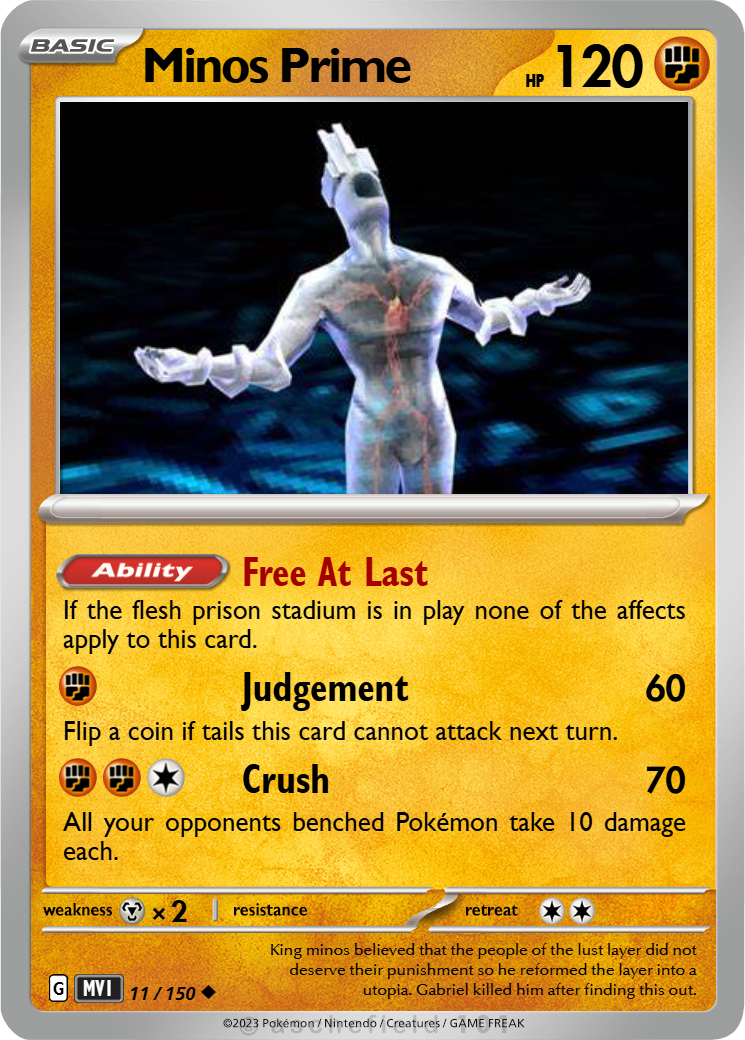 Minos Prime - the_minernoob | Pokécardmaker.net