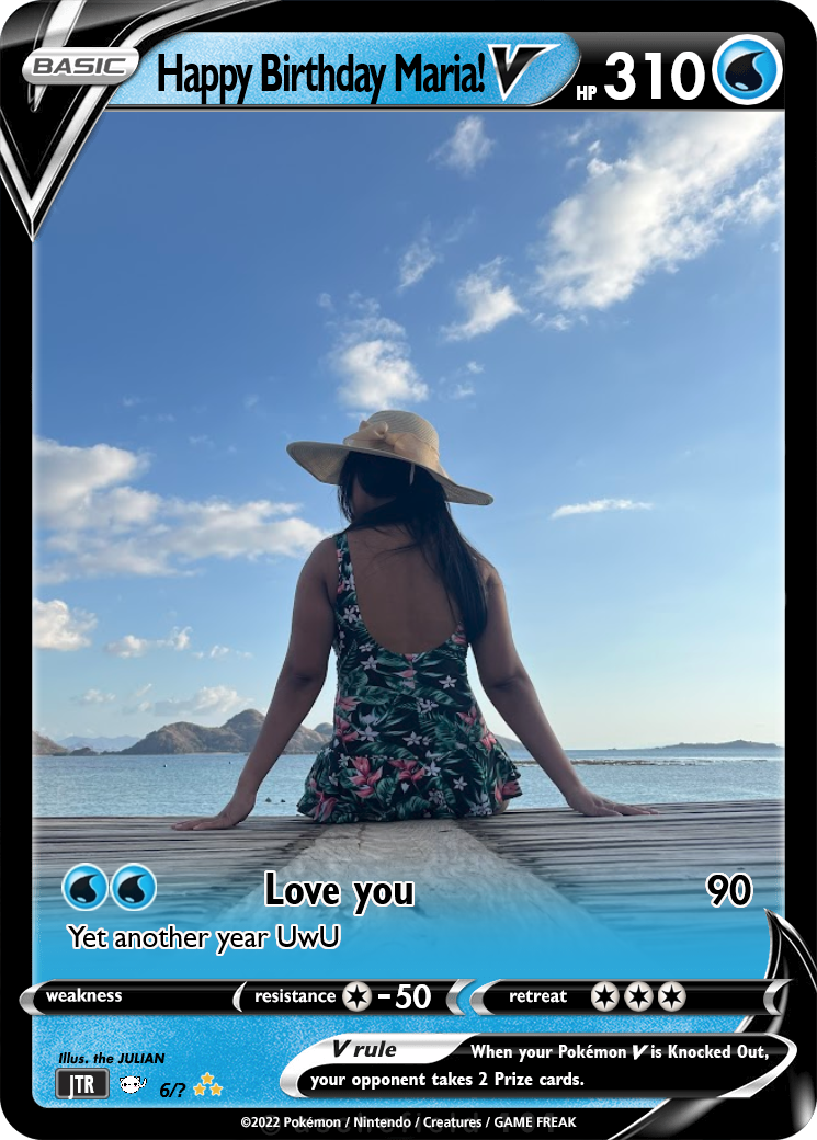 Happy Birthday Maria! - the_pomfer | Pokécardmaker.net