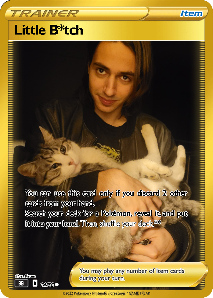 Little B*tch - thebirc | Pokécardmaker.net
