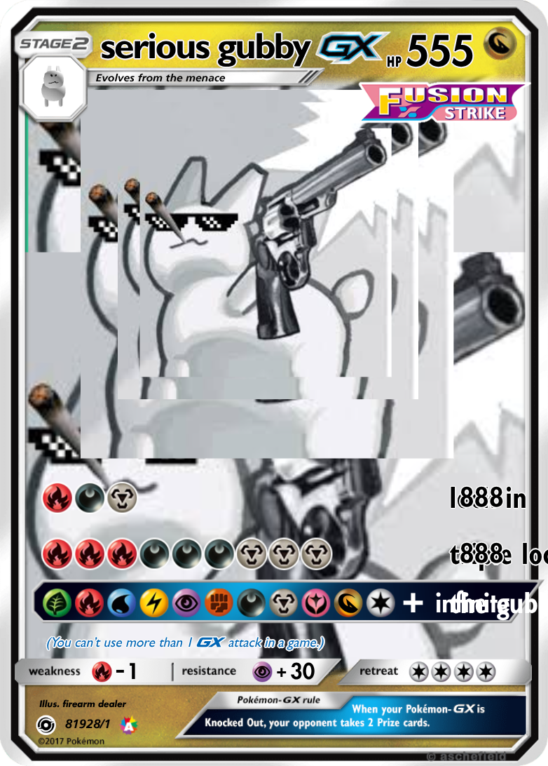 serious gubby - theonewith | Pokécardmaker.net