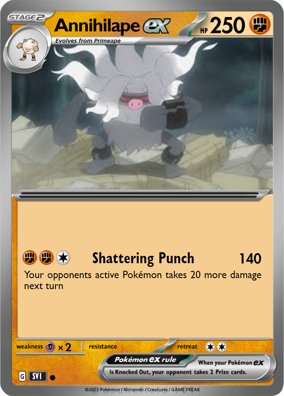 Annihilape - tilt34 | Pokécardmaker.net