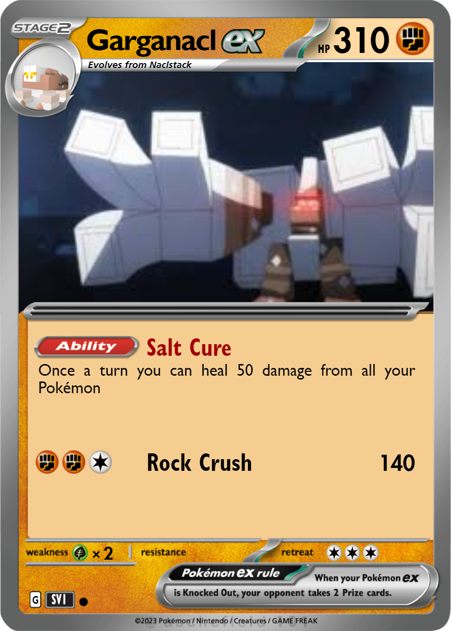 Garganacl - tilt34 | Pokécardmaker.net