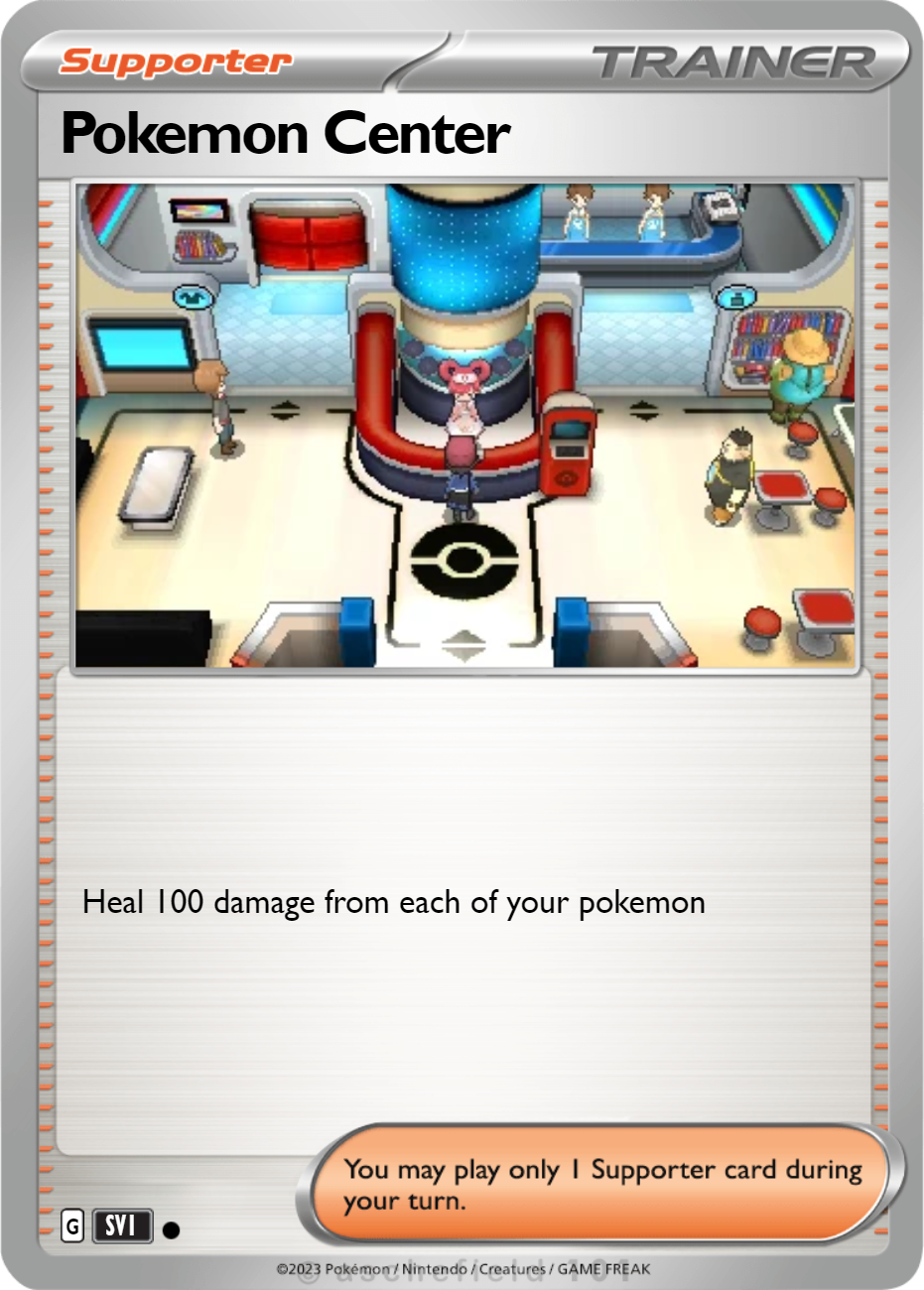 Pokemon Center - tilt34 | Pokécardmaker.net