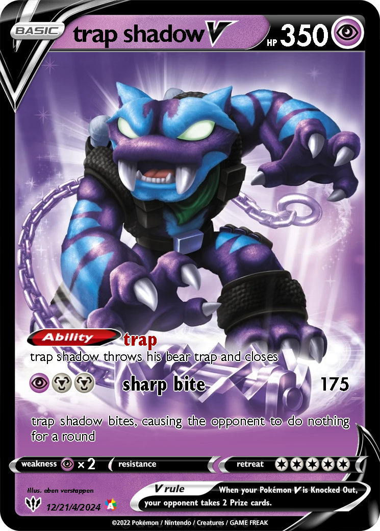 trap shadow - toulouse | Pokécardmaker.net