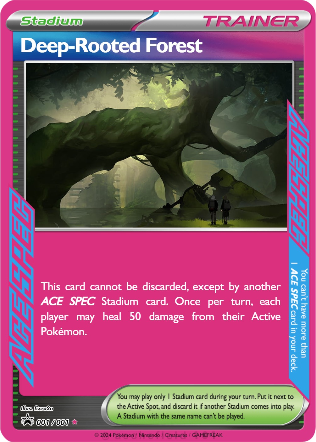 Deep-Rooted Forest - tragyc_ | Pokécardmaker.net