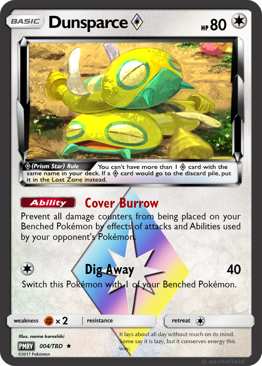 Dunsparce - tragyc_ | Pokécardmaker.net
