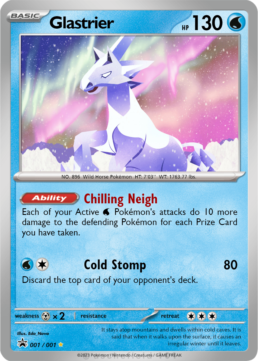 Glastrier - tragyc_ | Pokécardmaker.net