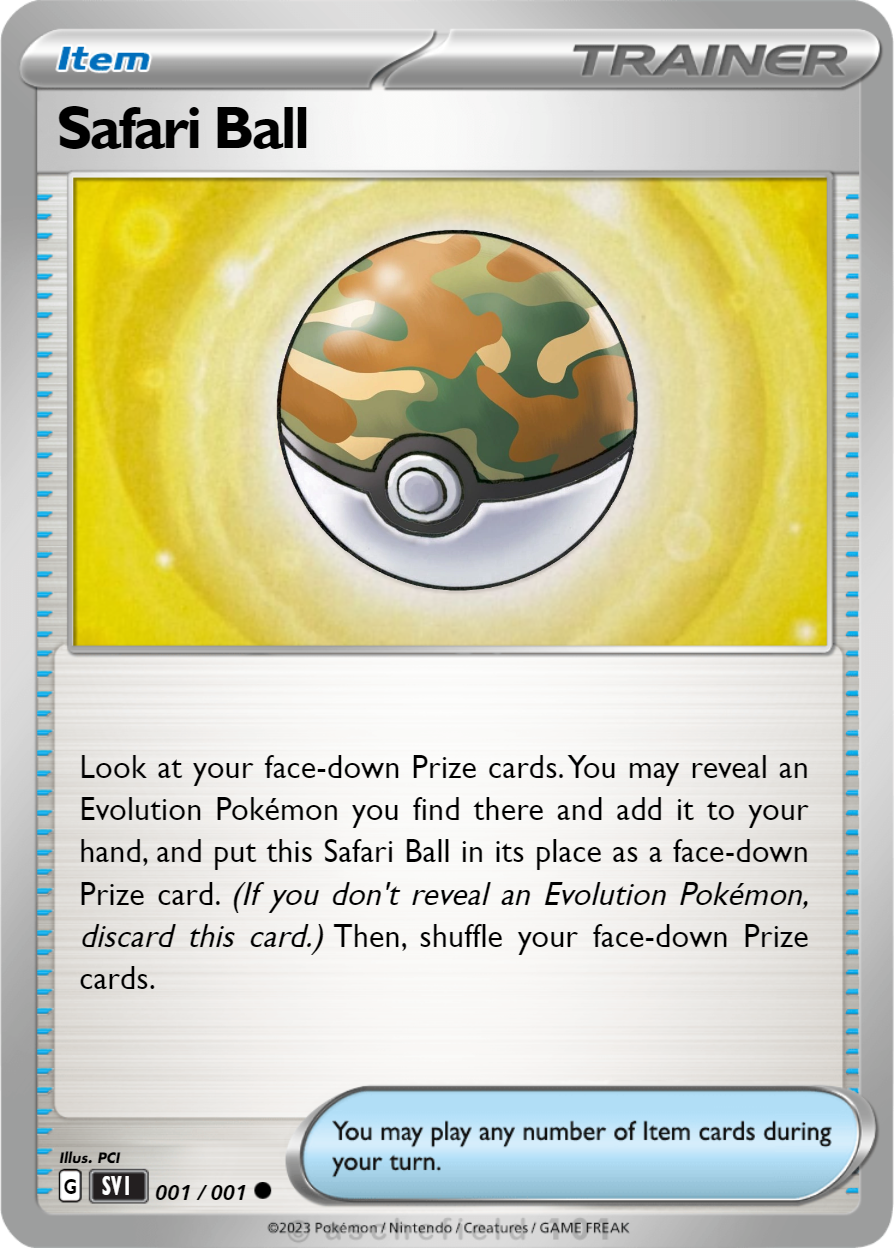 Safari Ball - tragyc_ | Pokécardmaker.net