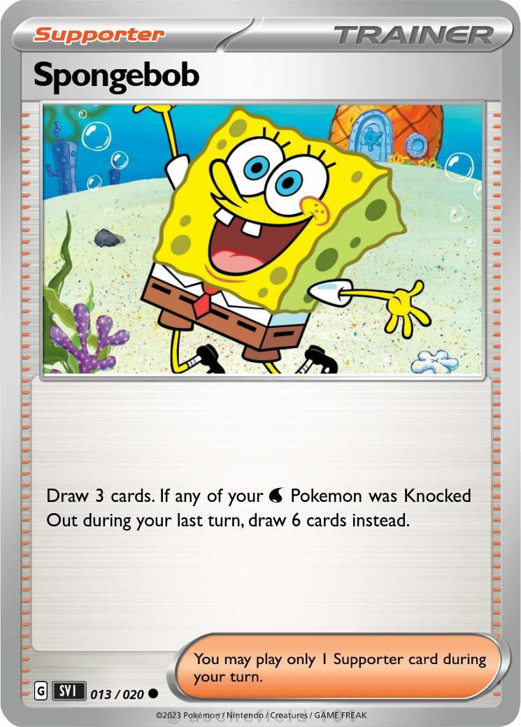 Spongebob - trentissussy | Pokécardmaker.net