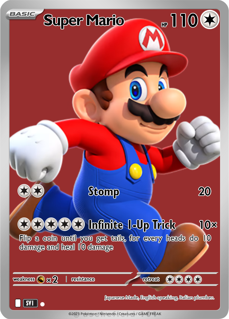 Super Mario - trev0929 | Pokécardmaker.net