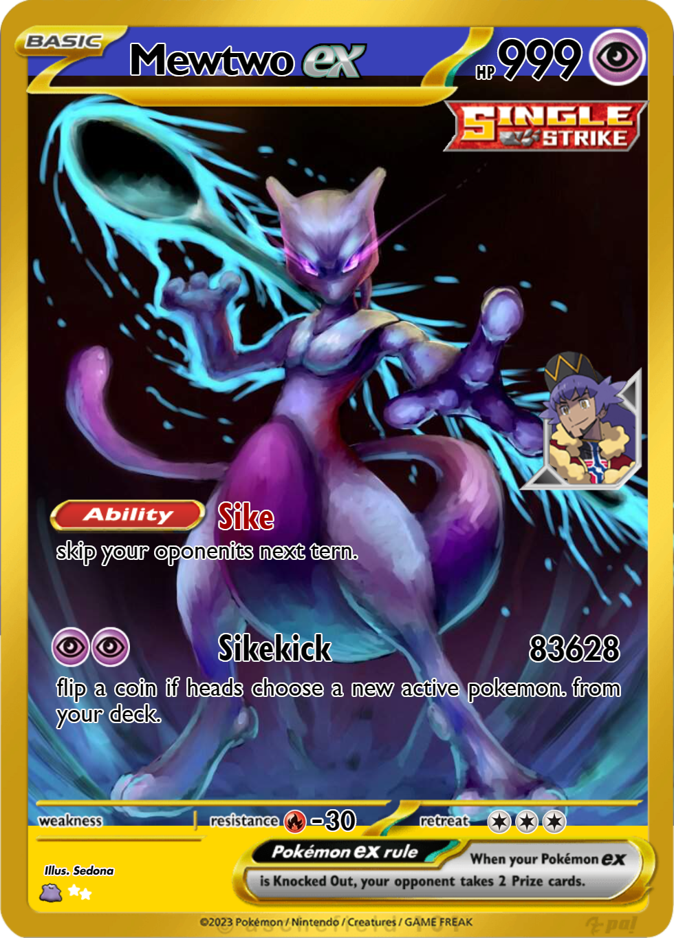 Mewtwo - tstastny | Pokécardmaker.net