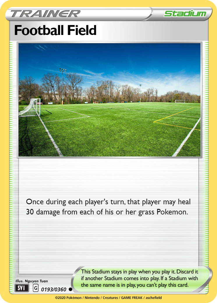 Football Field - tuannguyen22 | Pokécardmaker.net