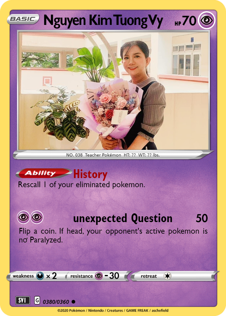 Nguyen Kim Tuong Vy - tuannguyen22 | Pokécardmaker.net