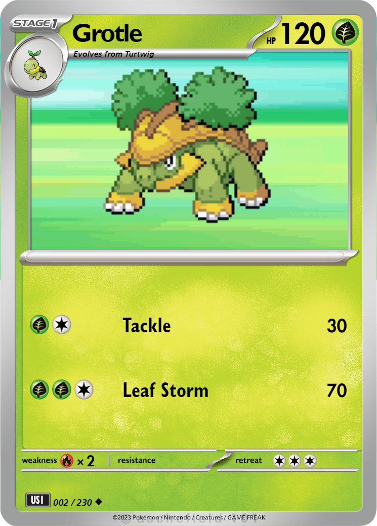 Grotle - tyvictini56 | Pokécardmaker.net