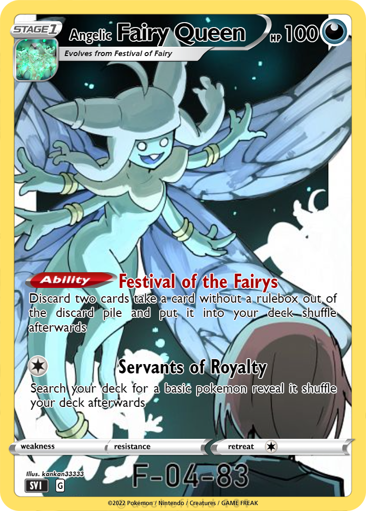 Fairy Queen - undaedperson | Pokécardmaker.net
