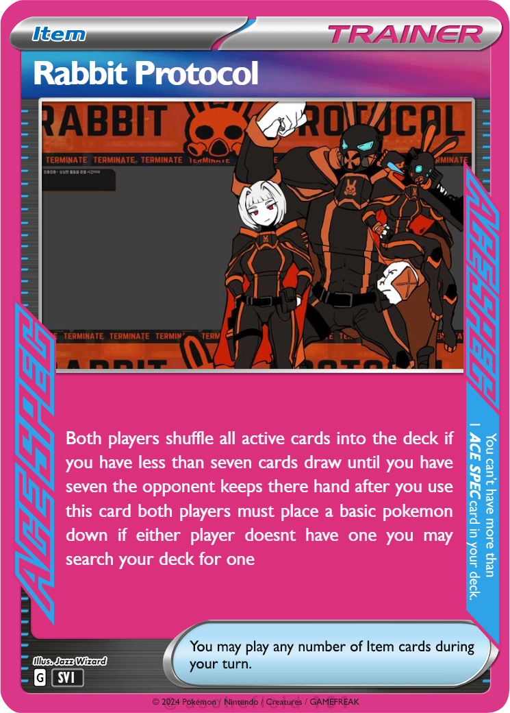 Rabbit Protocol - undaedperson | Pokécardmaker.net