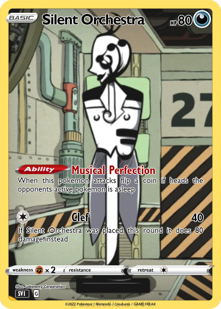 Silent Orchestra - undaedperson | Pokécardmaker.net