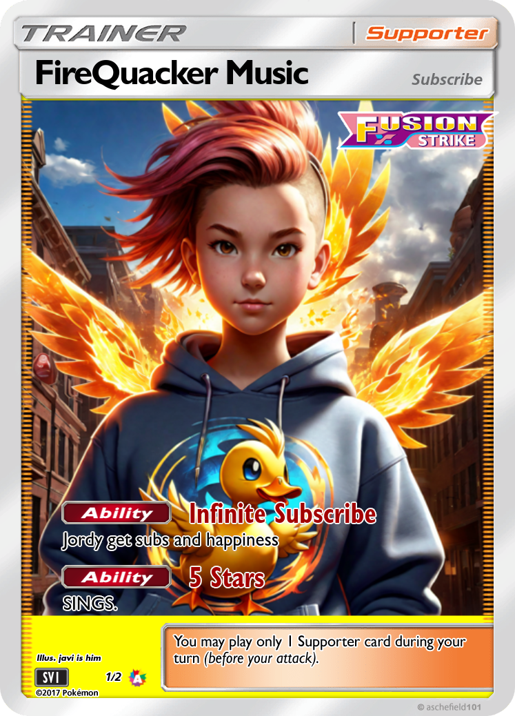 FireQuacker Music - ur_mom | Pokécardmaker.net