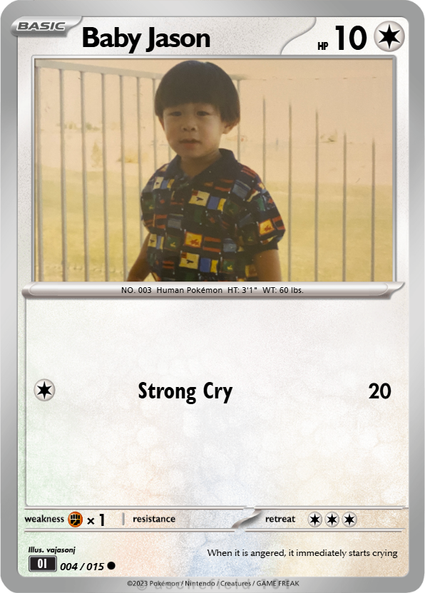 Baby Jason - vajasonj | Pokécardmaker.net