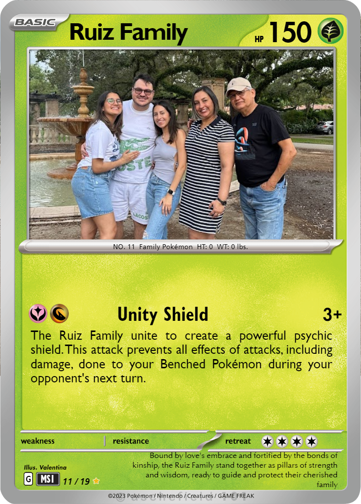 Ruiz Family - valentine | Pokécardmaker.net