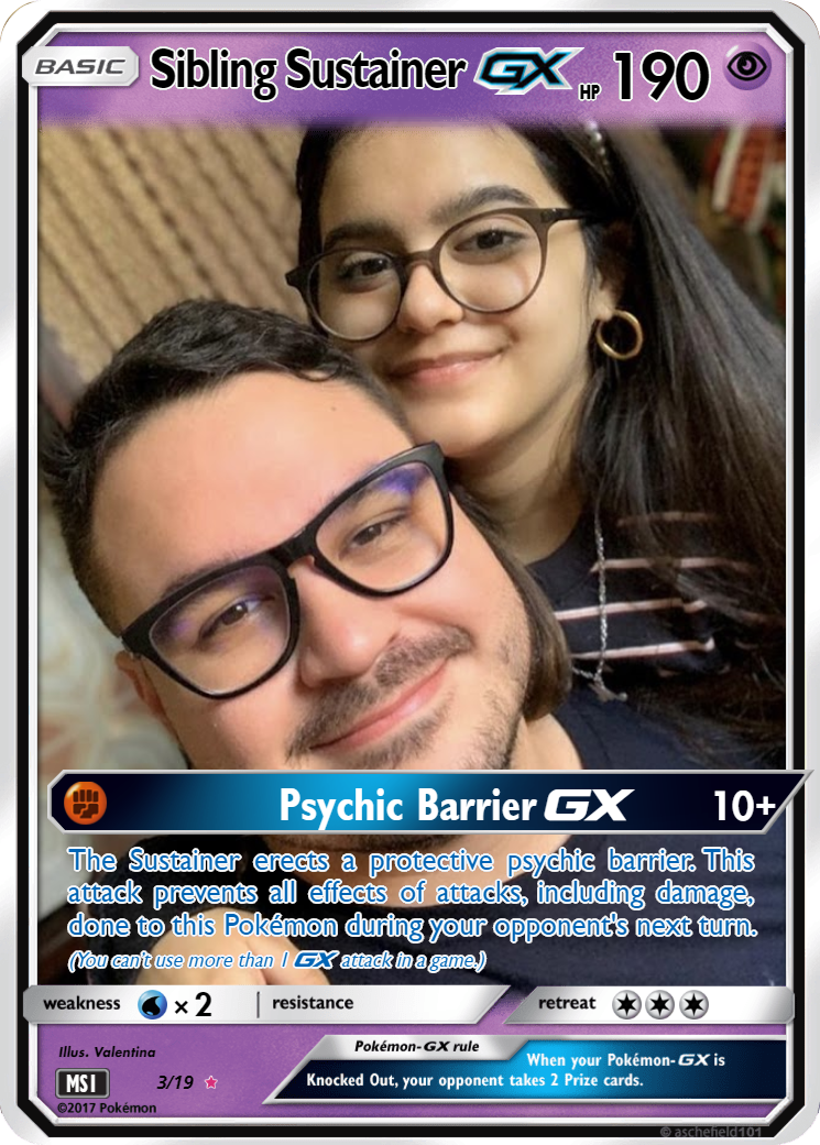 Sibling Sustainer - valentine | Pokécardmaker.net