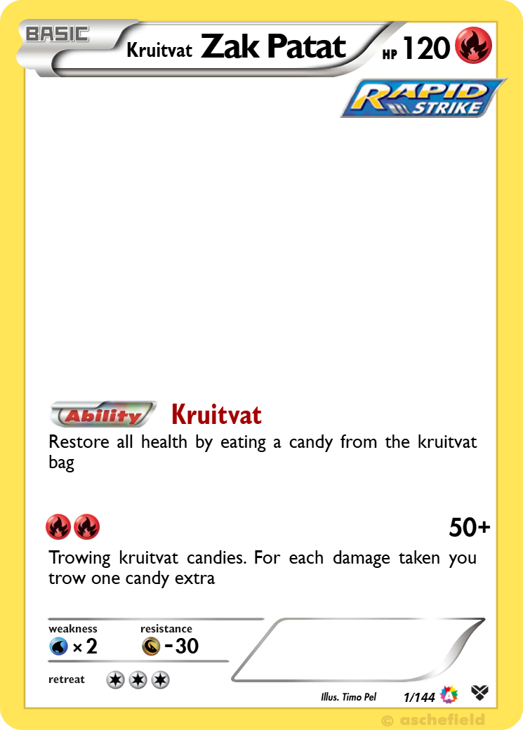Zak Patat - vgdyh | Pokécardmaker.net