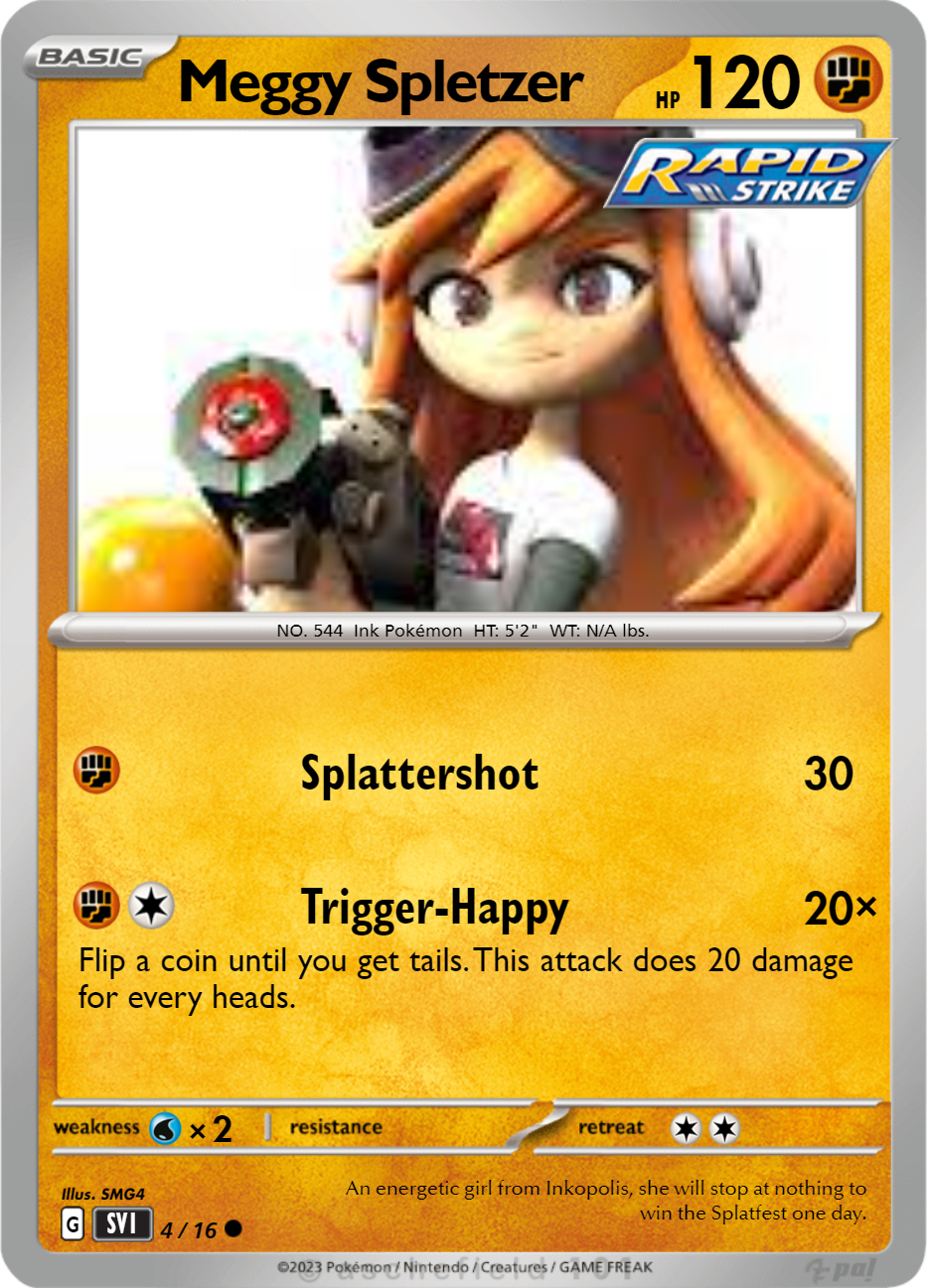 Meggy Spletzer - walter007 | Pokécardmaker.net