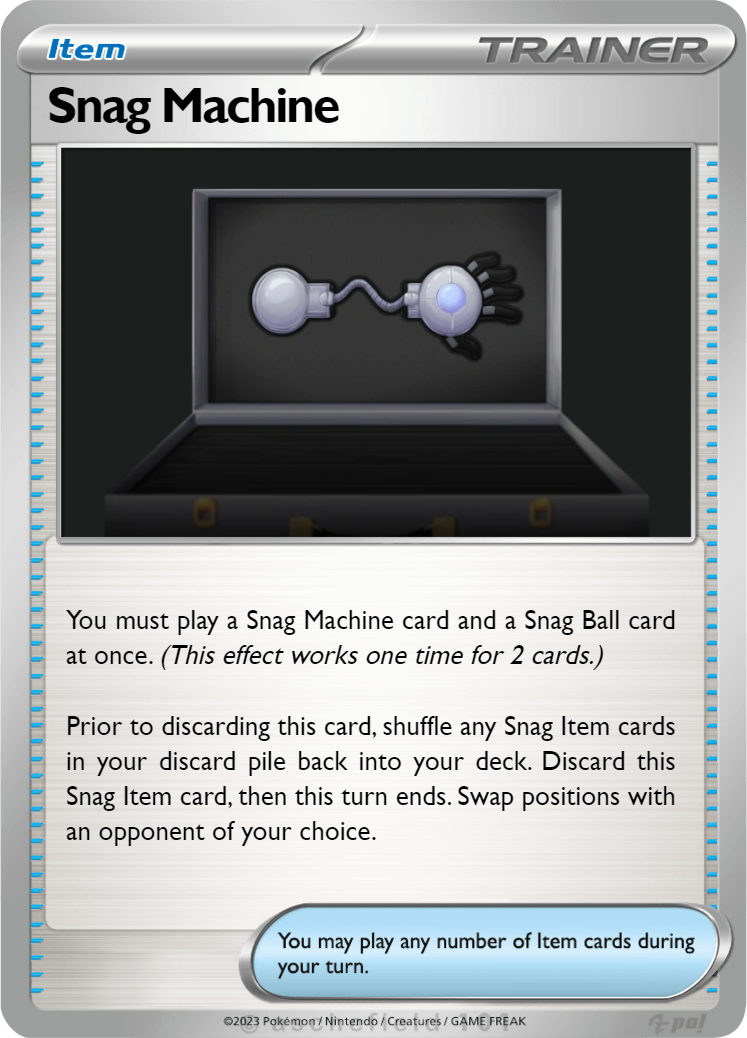 Snag Machine - wdmcarth | Pokécardmaker.net
