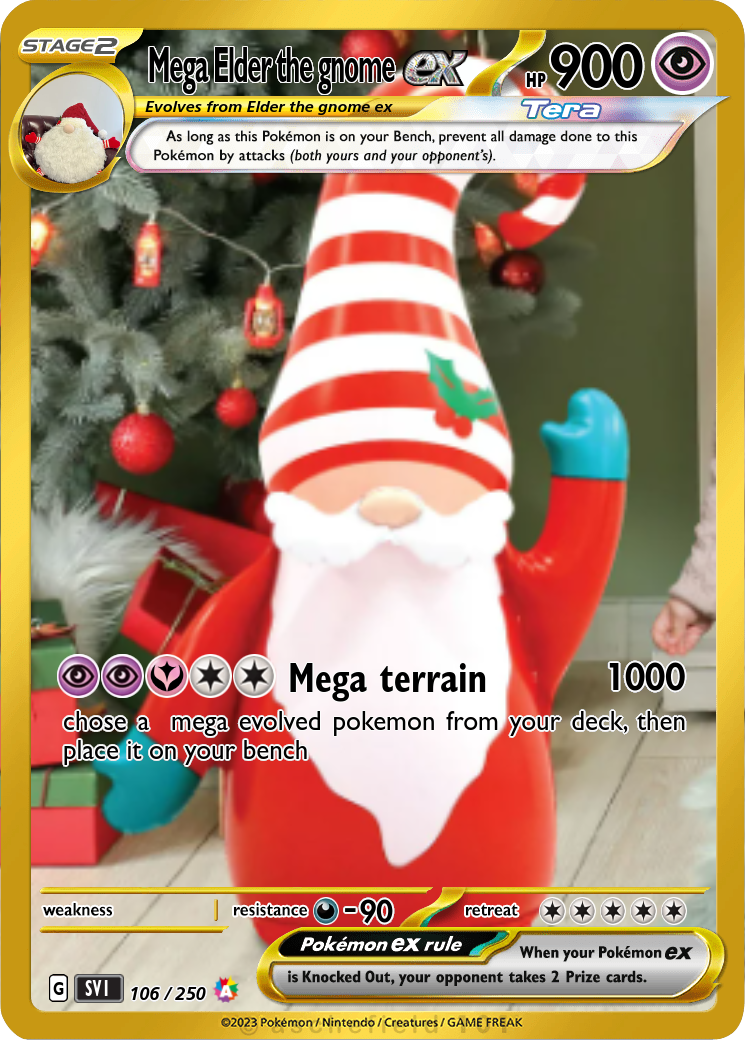 Mega Elder the gnome - willzrumble4 | Pokécardmaker.net