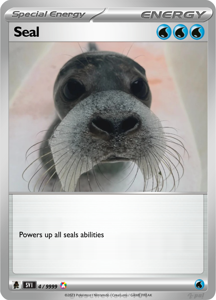 Seal - wkeso | Pokécardmaker.net