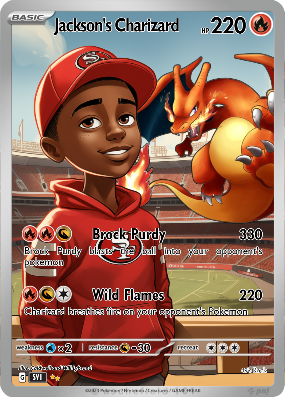 Jackson's Charizard - wlybrand | Pokécardmaker.net