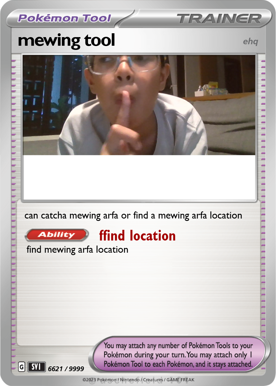 mewing tool - woll_opp | Pokécardmaker.net