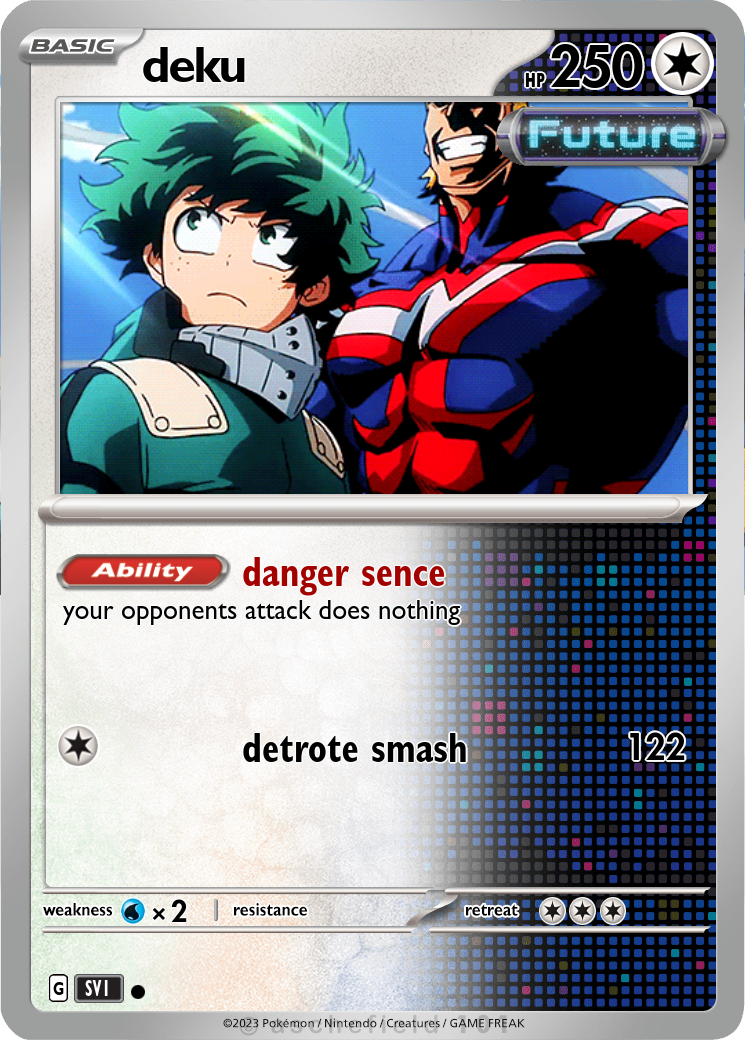 deku - wyatt_drgon | Pokécardmaker.net