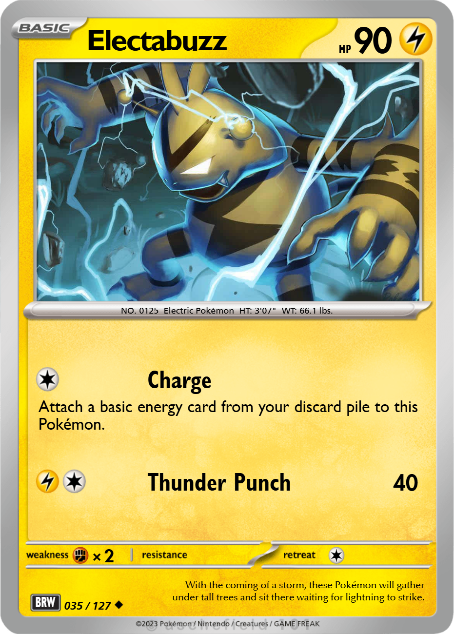 Electabuzz - wyattsopher99 | Pokécardmaker.net