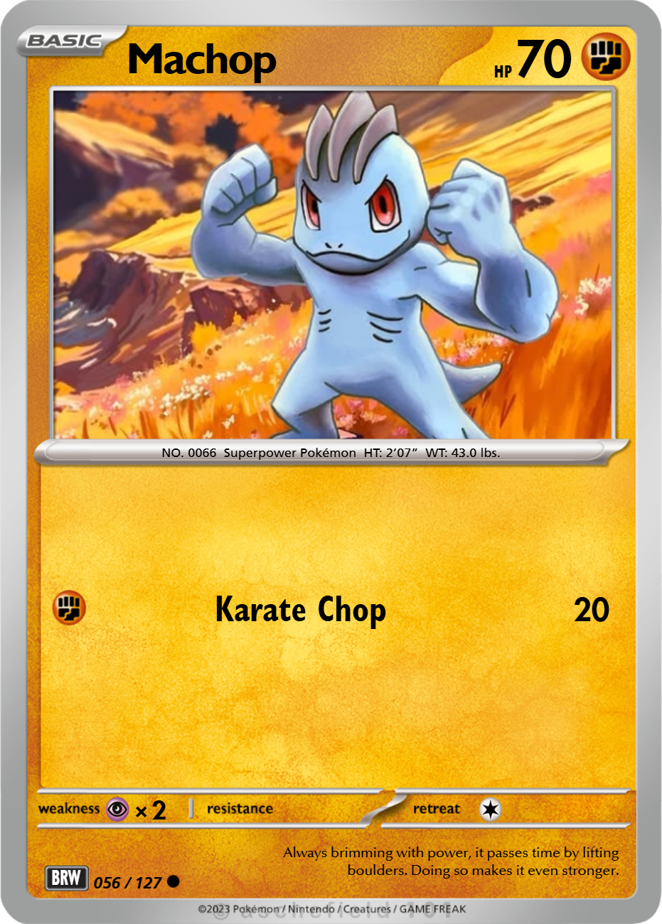 Machop - wyattsopher99 | Pokécardmaker.net