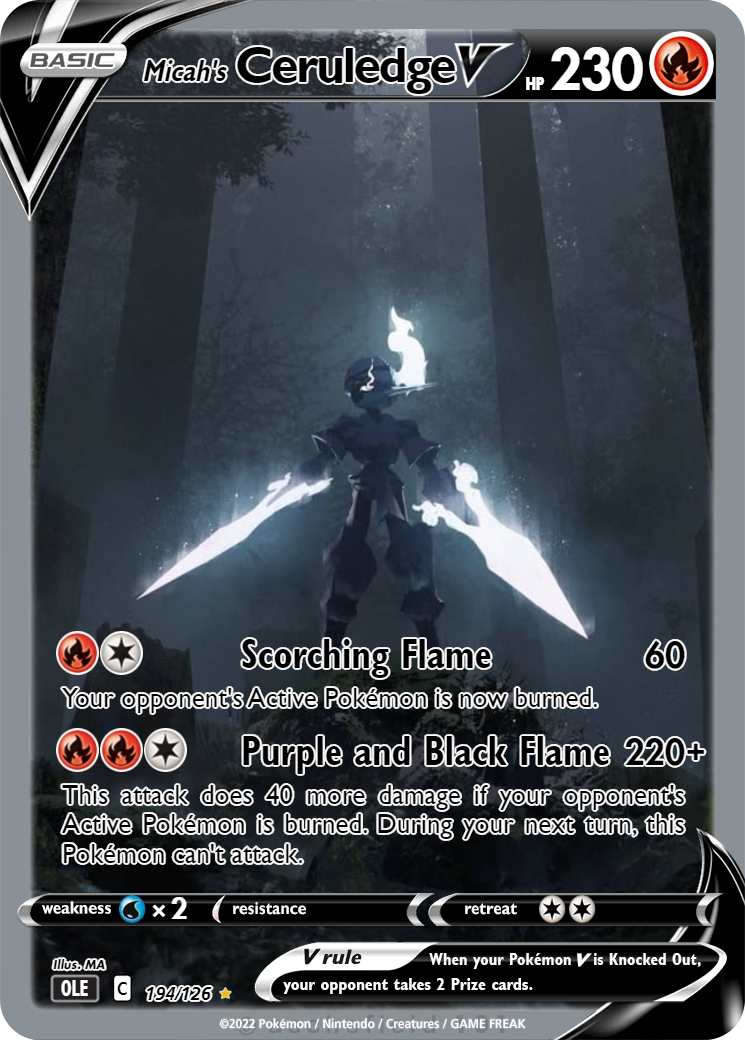 Ceruledge - xXsavatron | Pokécardmaker.net