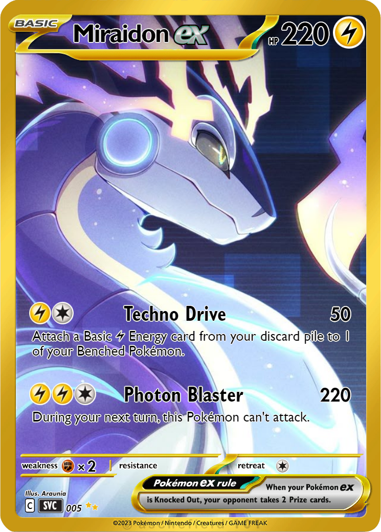 Miraidon - xXsavatron | Pokécardmaker.net
