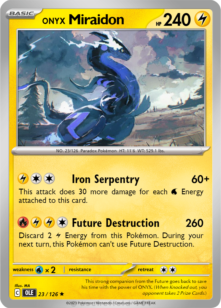 Miraidon - xXsavatron | Pokécardmaker.net