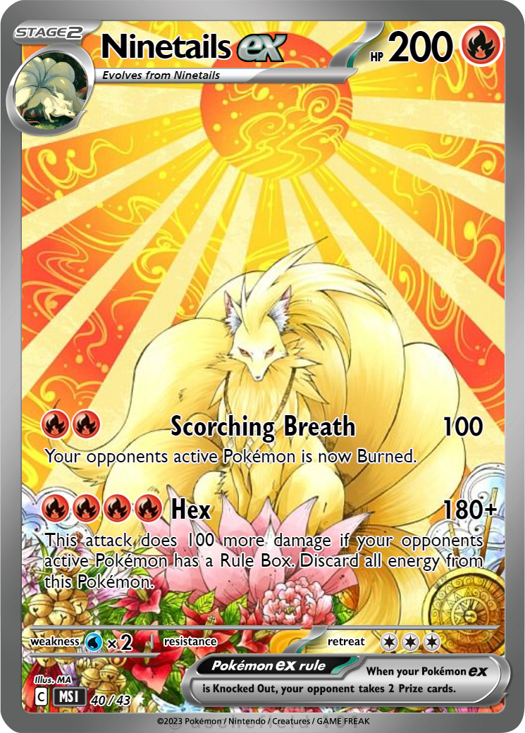 Ninetails - xXsavatron | Pokécardmaker.net
