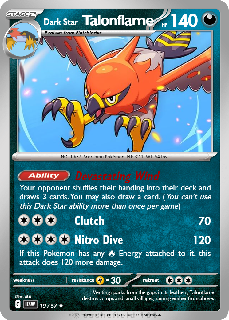 Talonflame - xXsavatron | Pokécardmaker.net