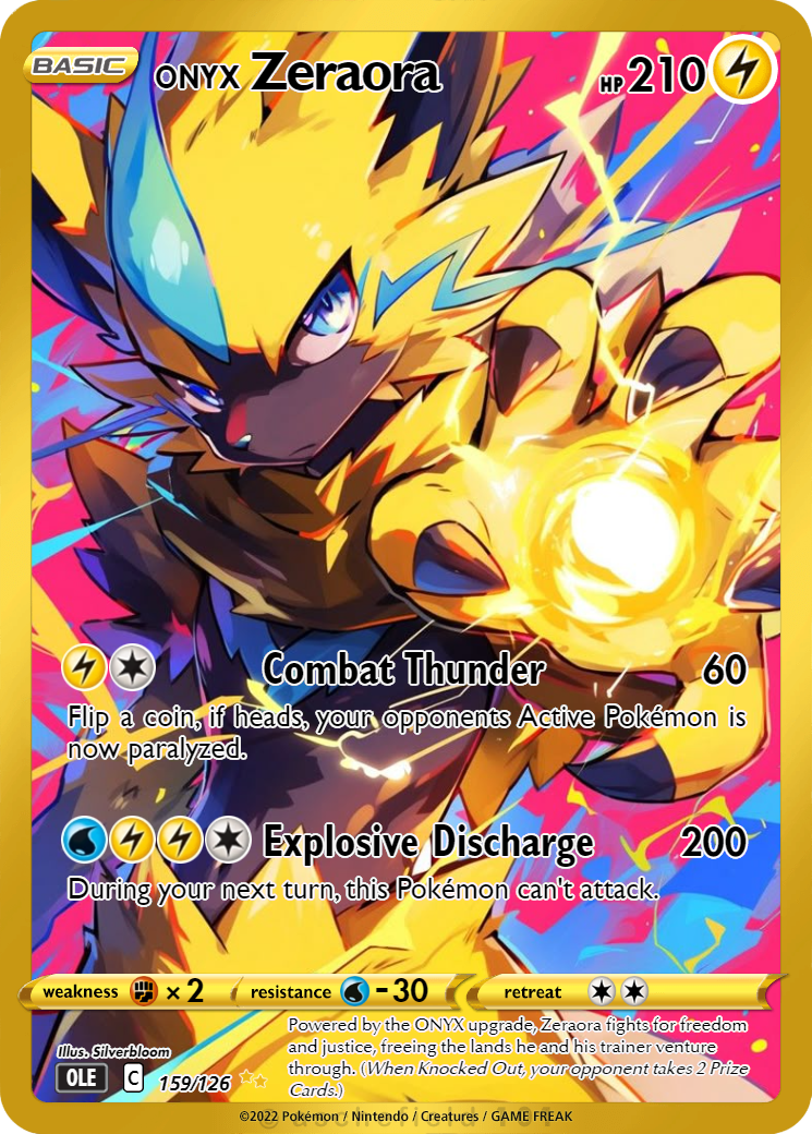 Zeraora - xXsavatron | Pokécardmaker.net
