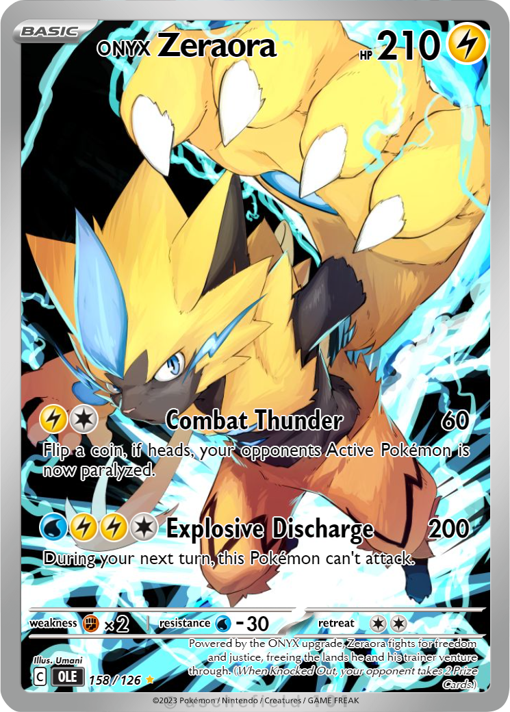 Zeraora - xXsavatron | Pokécardmaker.net