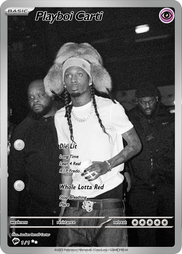 __Playboi Carti__ - xx0man | Pokécardmaker.net