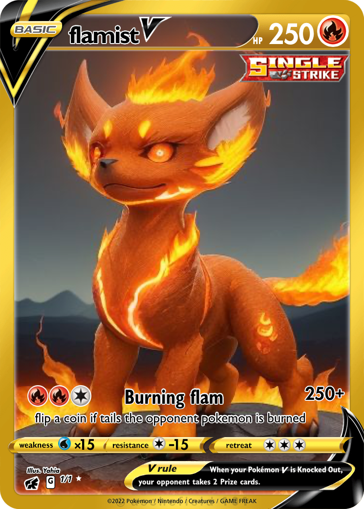 flamist - yama | Pokécardmaker.net