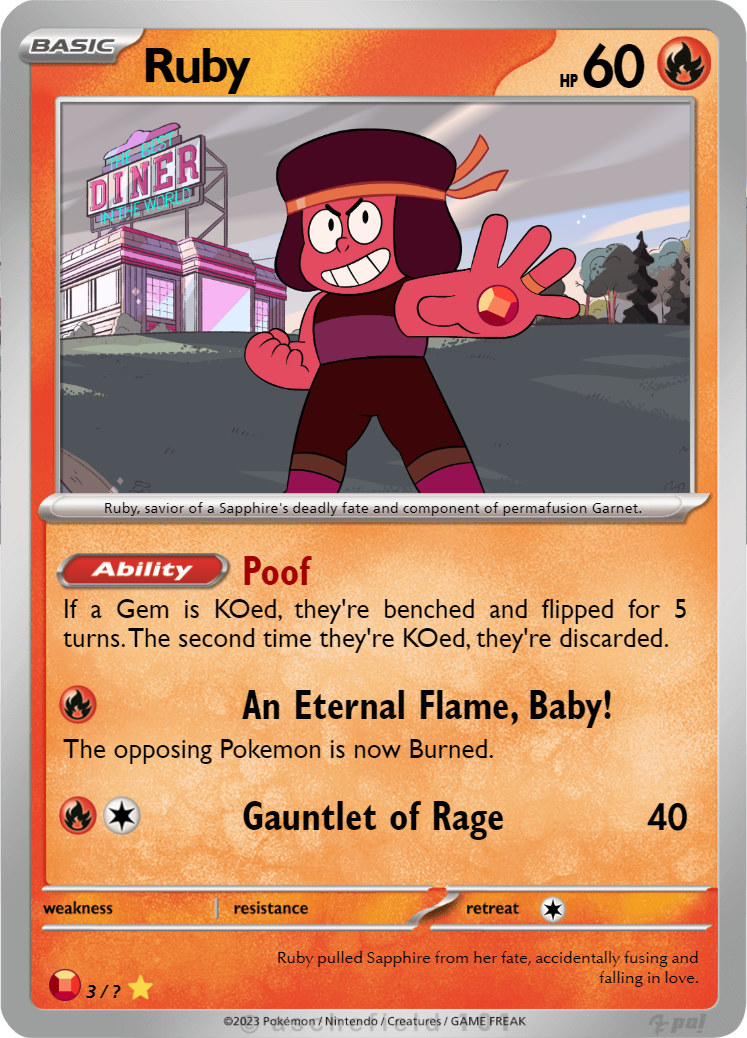 Ruby - yourlocalclown | Pokécardmaker.net