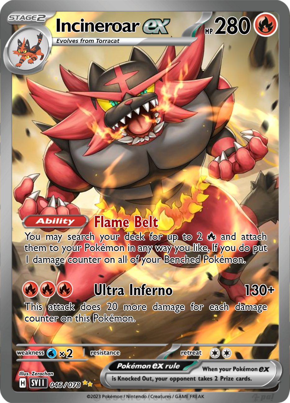Incineroar - ytu9 | Pokécardmaker.net