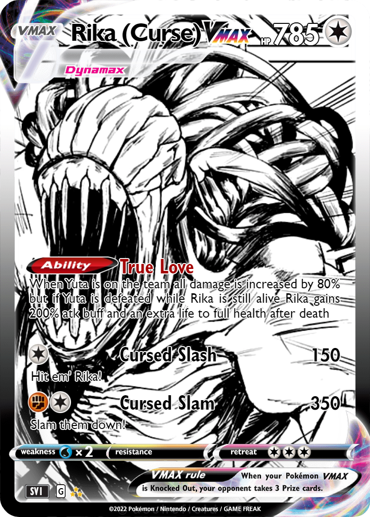 Rika (Curse) - yujiitadori | Pokécardmaker.net